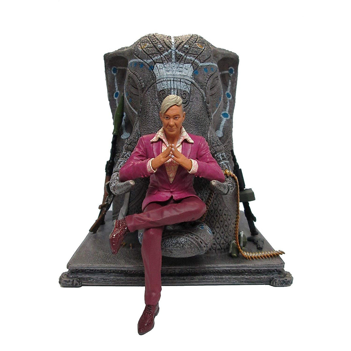 Far Cry 4 Pagan Min 7.9" Figurine on Elephant Throne by Ubisoft
