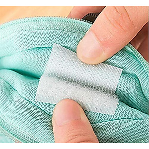 0.75 Inch×82 Feet /25m White Self Adhesive Hook and Loop Tape Sticky Back Fastening Tape, Self-Adhesive Tapes for Stationery and Household Purposes