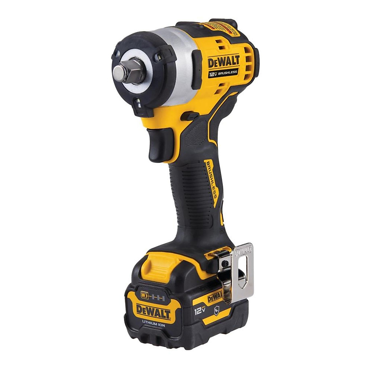 DEWALT DCF901GJ1G1 XTREME 12V MAX* Brushless 1/2 in. Cordless Impact Wrench Kit