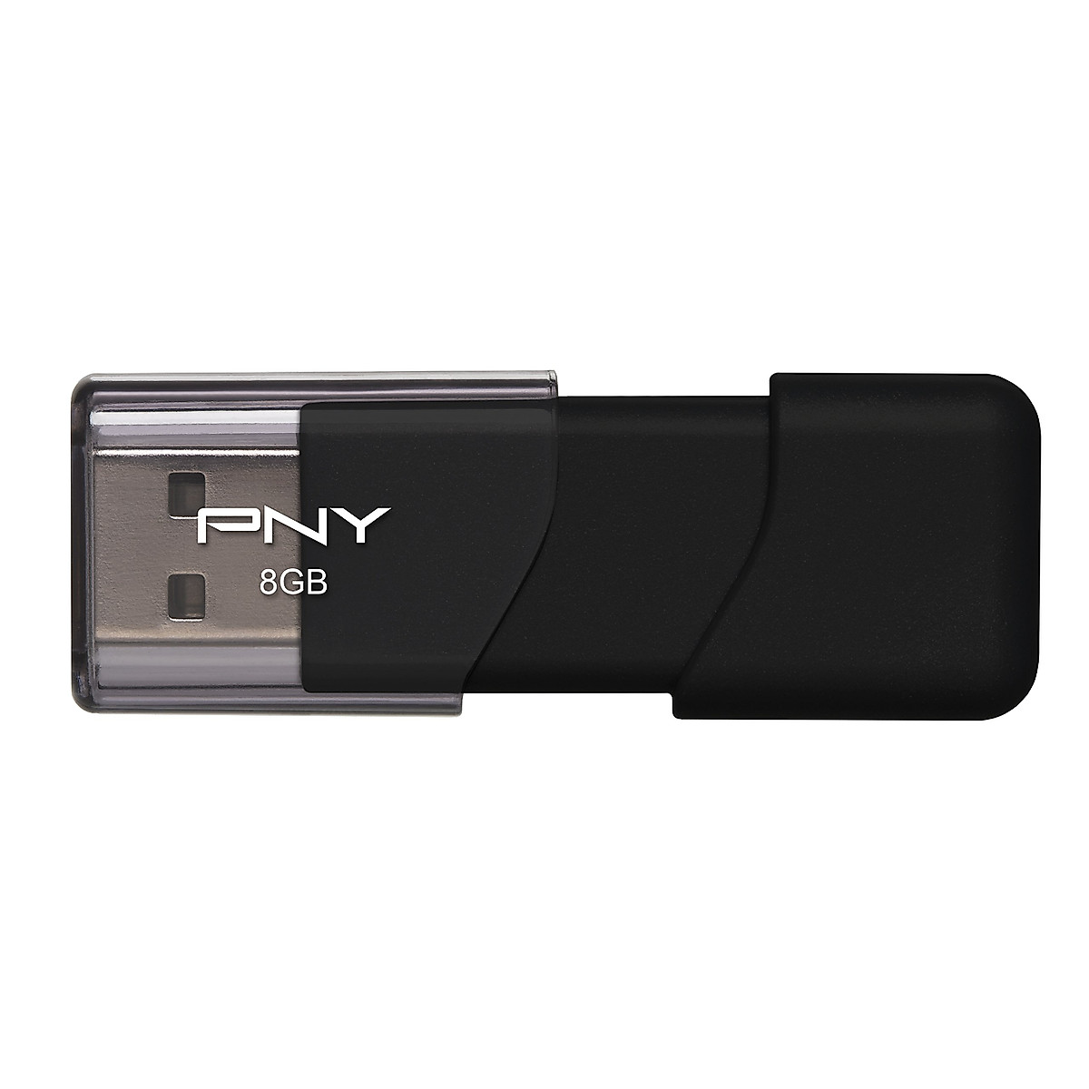 PNY Attache 8GB USB 2.0 Flash Drive - P-FD8GBATT03-GE