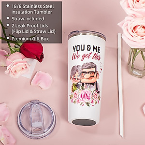 Koyatti Gift for Wife- Valentine's Day Gifts To My Wife Gifts Christmas Gifts for Wife Birthday Presents for Women I Love You Gifts for Her from Husband- 22oz Stainless Steel Tumbler