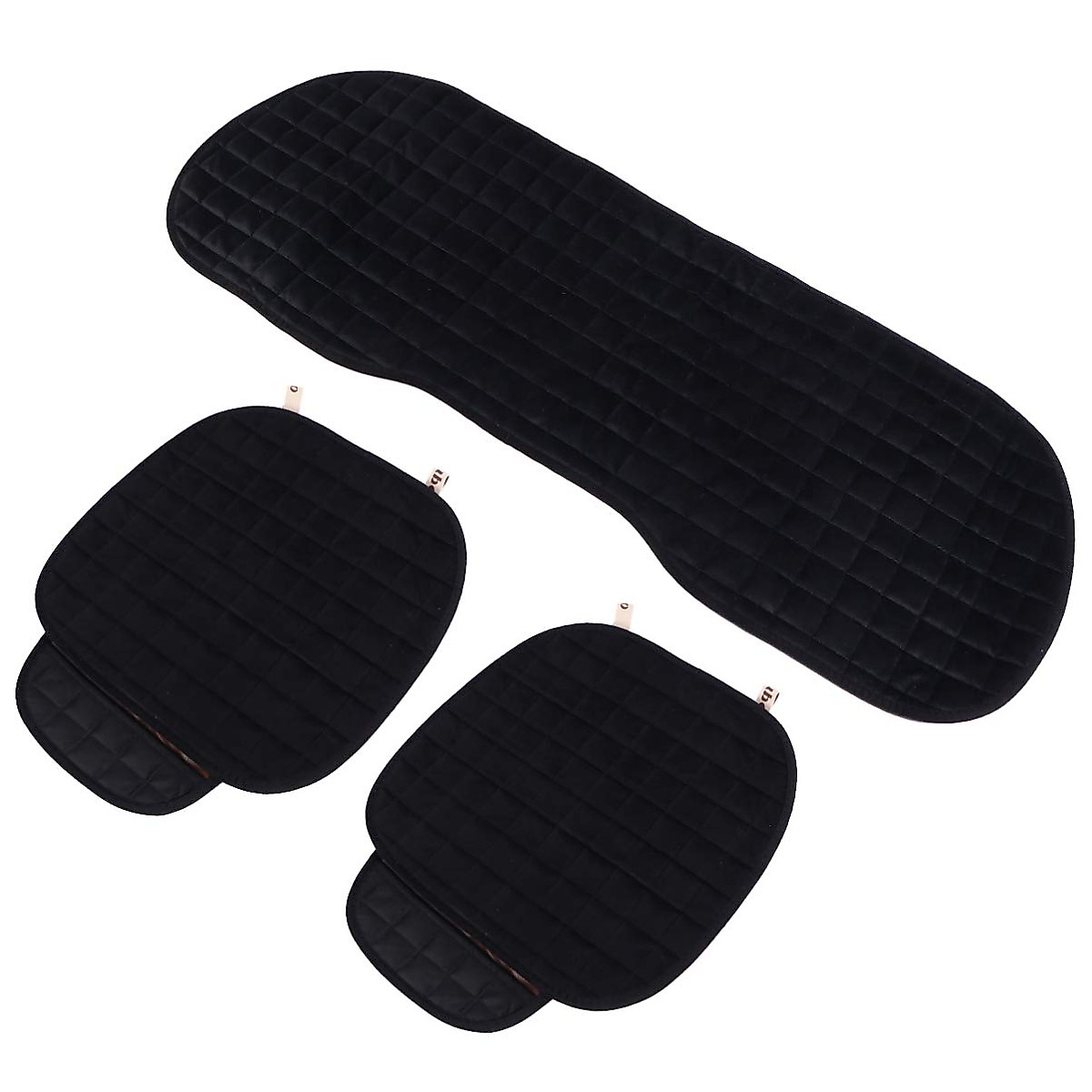 Garneck 3Pcs Car Seat Cushion Set Winter Seat Cover Car Seat Protector Breathable Car Seat Mat for Home Office Car
