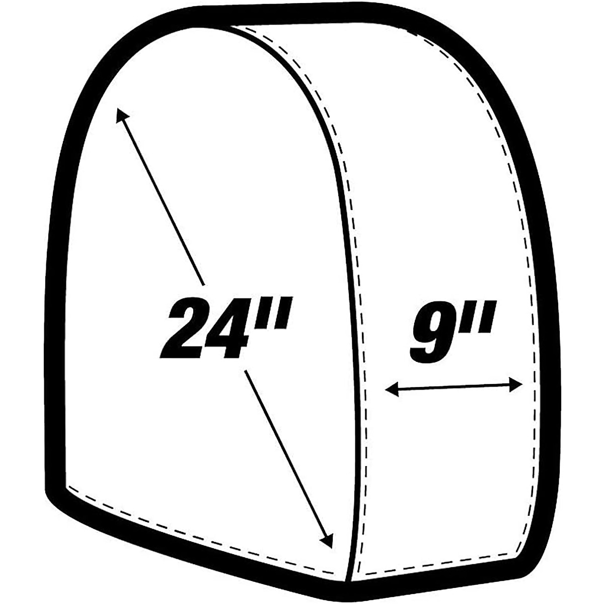 Tire Wheel Covers Wheel Paint Masker 4 Pack 32" Silver Waterproof Dustproof Aluminum Film Cotton Lining Tire Sun/Snow Protectors, Suitable for 24" Diameter tire