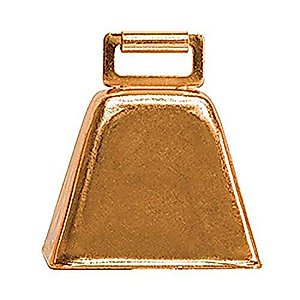 Weaver Leather Livestock Cow Bell, Copper, 1.75 x 2.25 x 2.5 inches