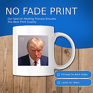 Bliss Monkey Co. Trump Mugs (Trump Mugshot)