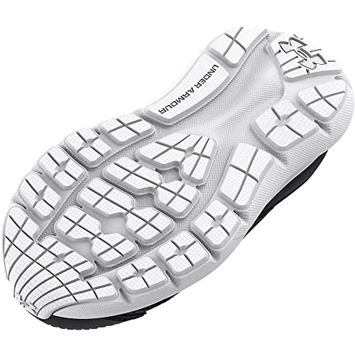 Under Armour Baby Boys Infant Surge 3 Slip On Running Shoe, (001) Black/Black/White, 8