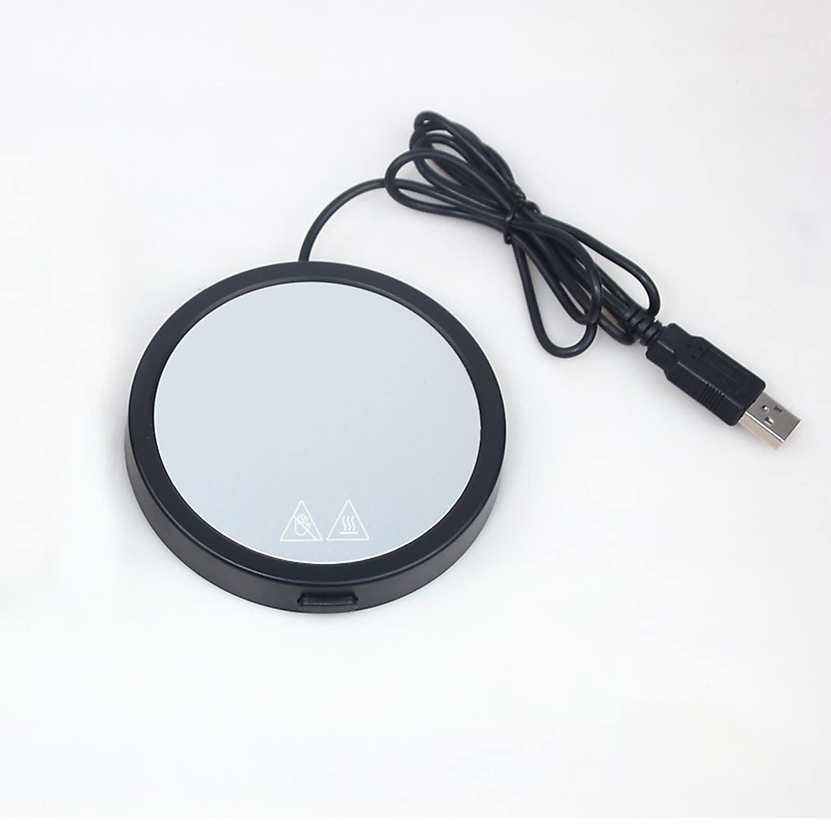 Coffee Warmer for Desk, Coffee Mug Warmer, Coffee Cup Warmer Keep, Smart Cup Warmer for Heating Coffee, Beverage, Milk, Tea and Hot Chocolate (Black)