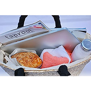 Urban Jungle Décor, Handmade Sustainable Straw Tote Bag, French/Moroccan Market Bag, Beach Bag for Women, Beach Accessories