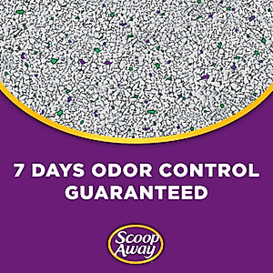 Scoop Away Advanced Multi-Cat Clumping Cat Litter, Meadow Fresh Scent, Pack of 2, 18.5 Pounds (Package May Vary)
