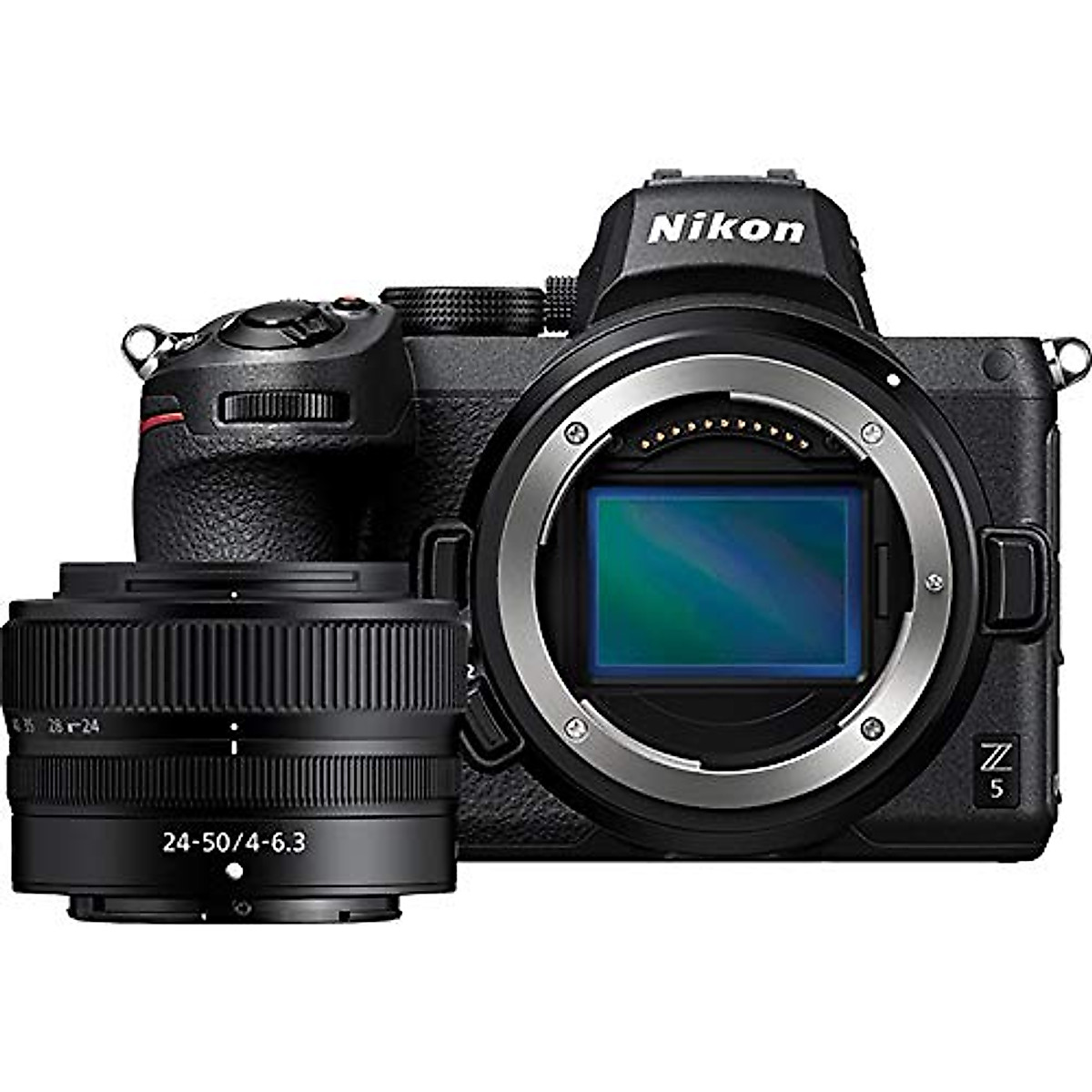 Nikon 1642B Z5 Full Frame Mirrorless Camera FX 4K UHD+24-50mm f/4-6.3 Lens Kit (Renewed)