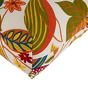 Greendale Home Fashions 44-inch Outdoor Swing/Bench Cushion, Set of 1, Foliage