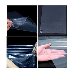 Clear Giant Storage Bags 55x63 Inches Huge Plastic Storage Bags for Furniture, Big Luggage, Industry Equipments Business and Agriculture Use (5 pcs)
