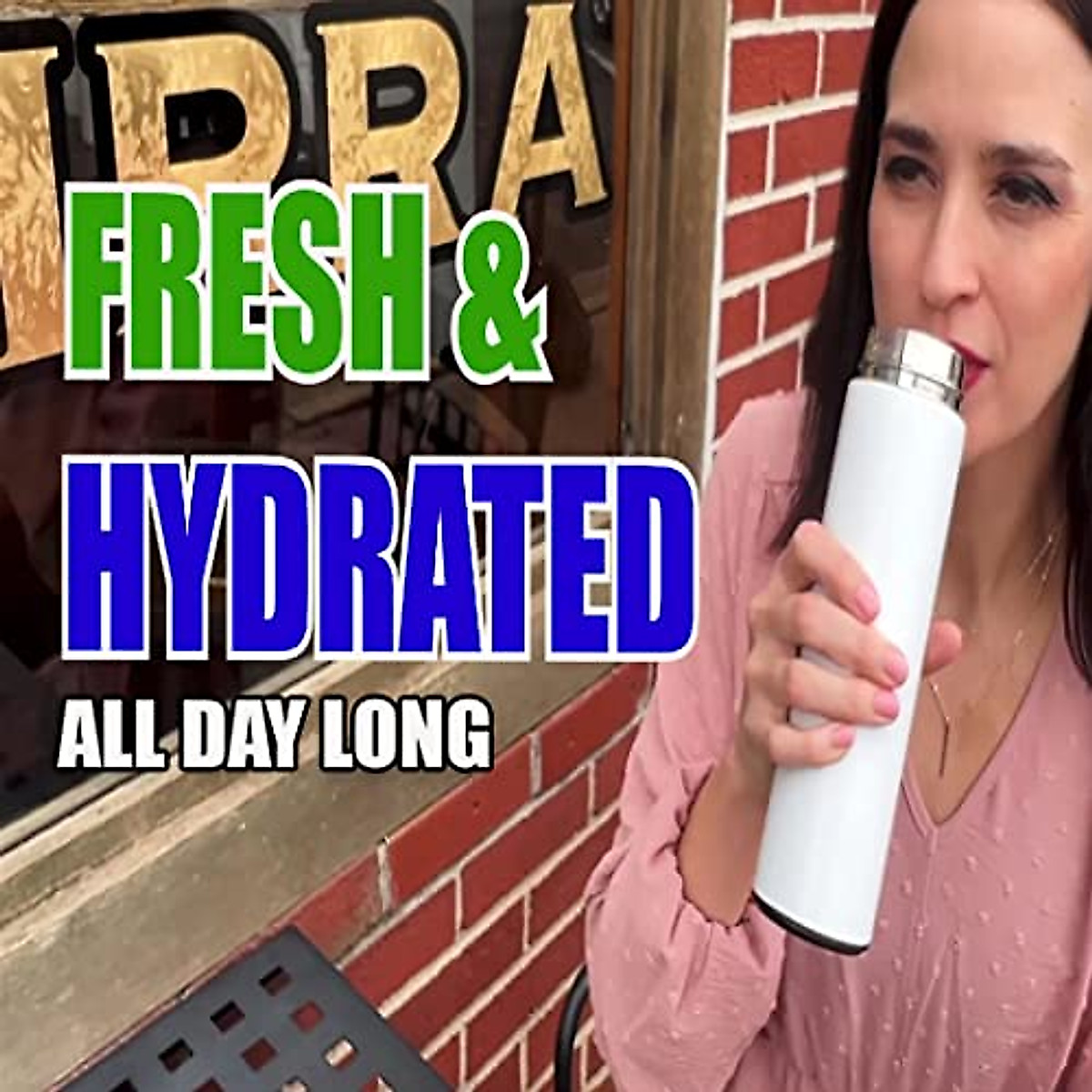 The Gadget Plug Coffee thermos,Coffee bottle,Smart Sports Water Bottle with LED Temperature Display,Double Wall Vacuum 500 ML TGP01 The Gadget Plug Smart Thermos