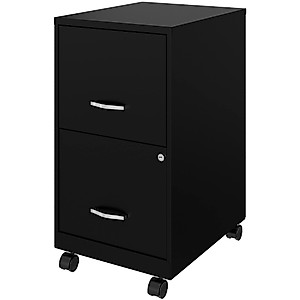 LLR00061 - Lorell SOHO File/File 2-Drawer Mobile File Cabinet