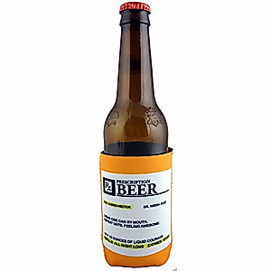 Funny Guy Mugs Prescription Collapsible Neoprene Can Coolie - Drink Cooler