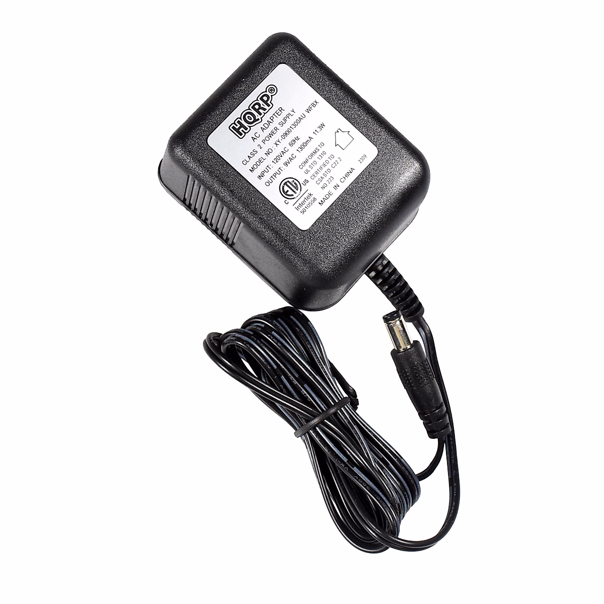 HQRP AC Adapter Compatible with Digitech PS0913B RP200A RP250 RP255 RP350 RP300A RP355 RPx400 RP1000 RP100 RP100A RP150 RP155 VL4 BP200 BP355 Power Supply Cord Transformer