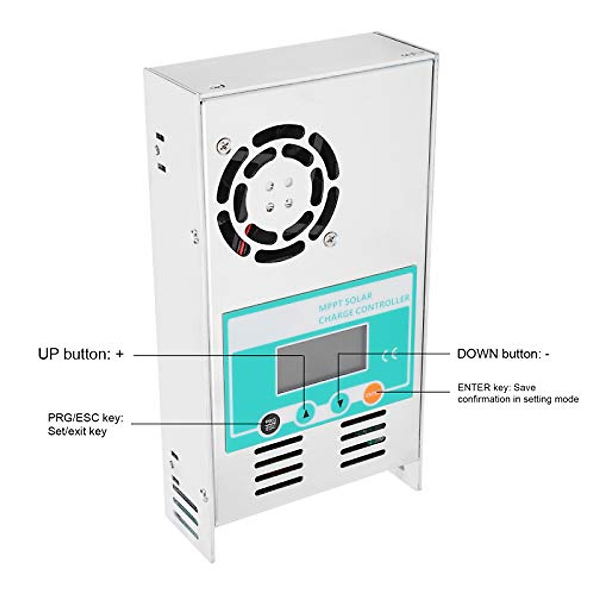 MPPT Solar Controller 12V 24V 36V 48V Battery Regulator Porous Surface Good Heat Dissipation Performance(MPPT-60A)