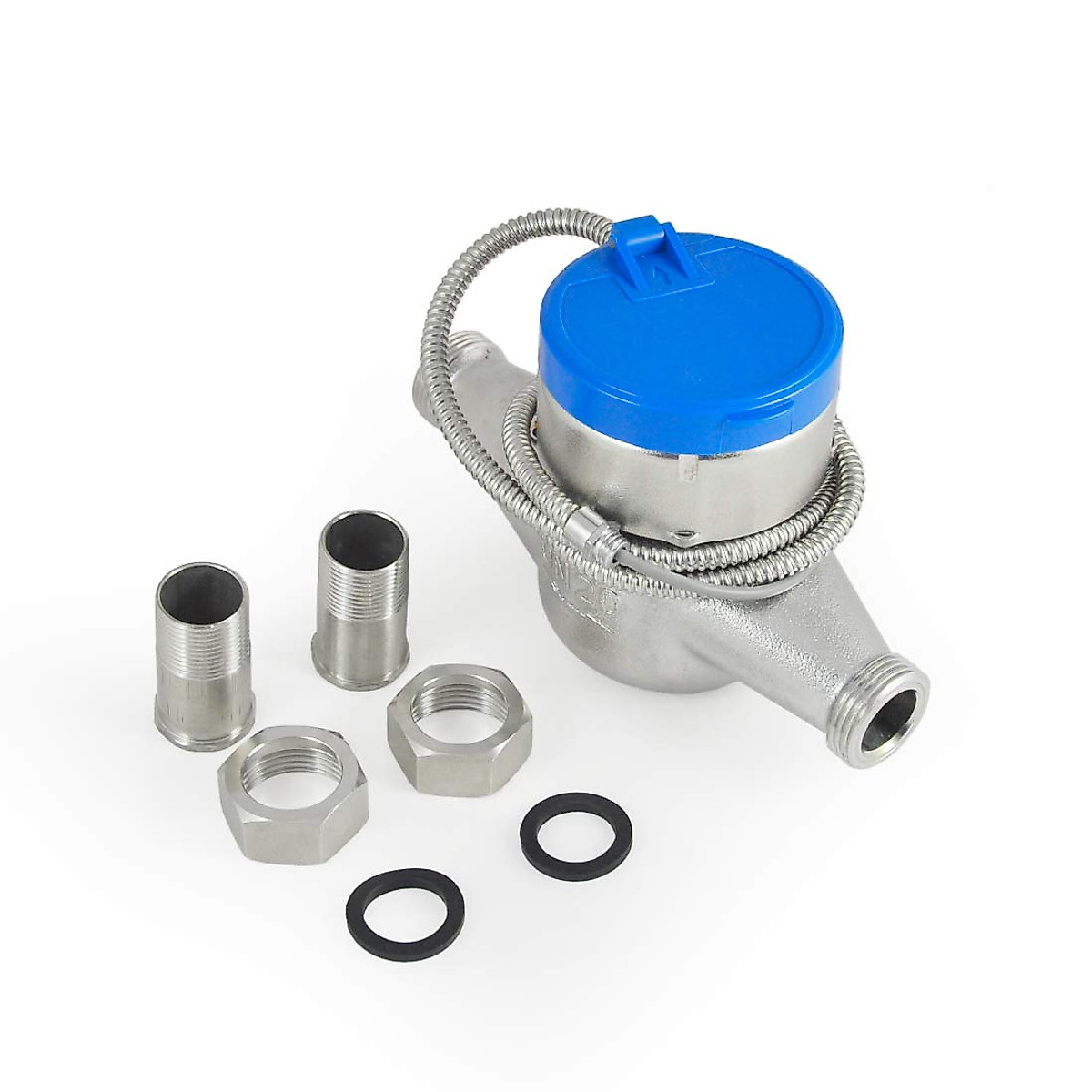 3/4" Water Meter - Stainless Steel, Pulse Output, CTEP