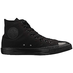 Converse Hi Top Black Mono 6.5