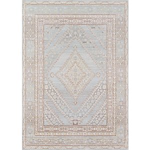 Momeni Isabella Traditional Geometric Flat Weave Area Rug, 2 ft 0 in x 3 ft 0 in, Blue