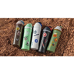 Owala Star Wars FreeSip Insulated Stainless Steel Water Bottle with Straw, BPA-Free Sports Water Bottle, Great for Travel, 24 Oz, Darth Vader