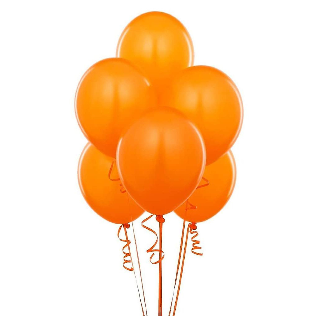 Harry Zone 72 pcs Orange Thick Latex 12" Balloons for Decoration