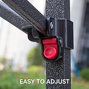 Joyside Walk-in Greenhouse 8.5 Ft x 11 Ft Pop-up Outdoor Green House Plant Gardening Canopy, Roll-up Zipper Entry Doors and 2 Large Roll-Up Side Windows with Garden Hand Shovel(Large, Green)