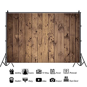 Rustic Wood Backdrop for Party 10x8ft Fabric Wooden Backdrops for Birthday Party Background Wood Backdrop for Photography Wooden Wall Backdrop for Wedding Photos Wooden Floor Backdrop Wood Background