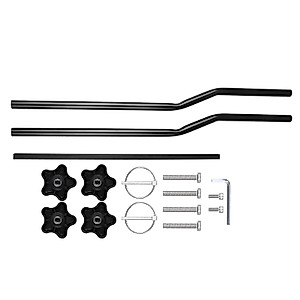 LIXADA 1 Pair Kayak Outrigger Sidekick Arms Canoe Boat Fishing Stablizer System Rack Mount, Black