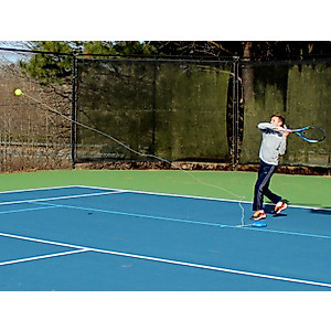 Tourna Fill & Drill Tennis Trainer, The Original Patented Water-Filled Base Tennis Trainer