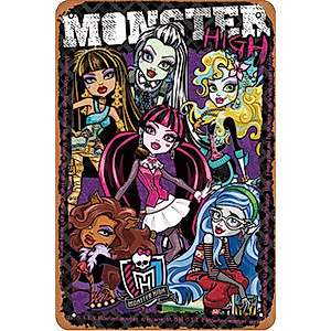 Monster High – Spirit Poster Metal Sign Retro Wall Decoration Garage Shop bar Living Room Wall Art tin Sign 8X12 Inches