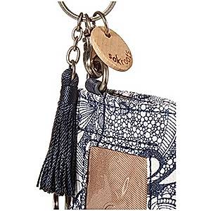 Sakroots ID Lanyard, Navy Spirit Desert