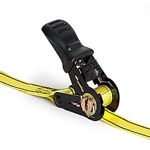 PROGRIP 312610 Cargo Tie Down Standard Duty Ratchet with Black Handle: Flex Grip and Endless, 16' x 1"