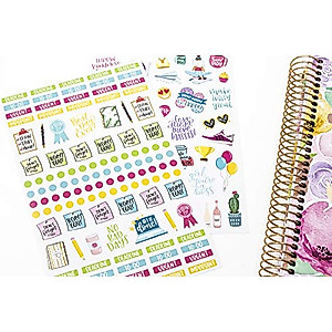 bloom daily planners Productivity Stickers - Variety Sticker Pack - Six Sticker Sheets Per Pack!