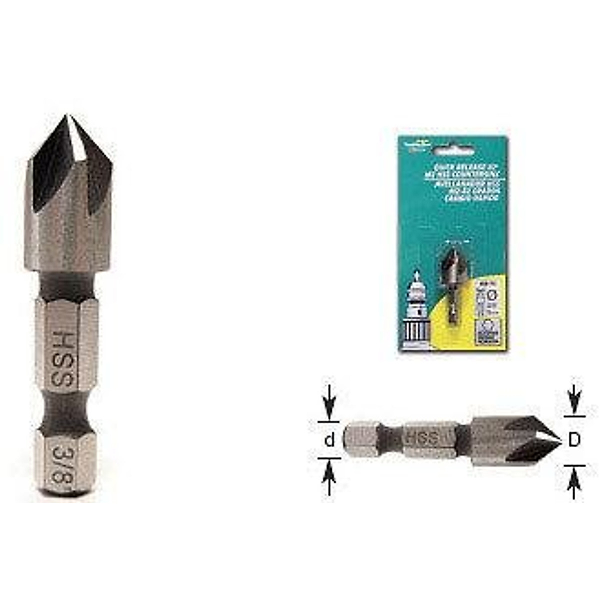 Timberline - M2 HSS Countersink 3/4" Diametermeter (608-765)