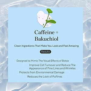 HydroPeptide Vital Eyes, Instant Awakening Serum, Cooling Rollerball, Hydrate and Brighten, 0.3 Ounce