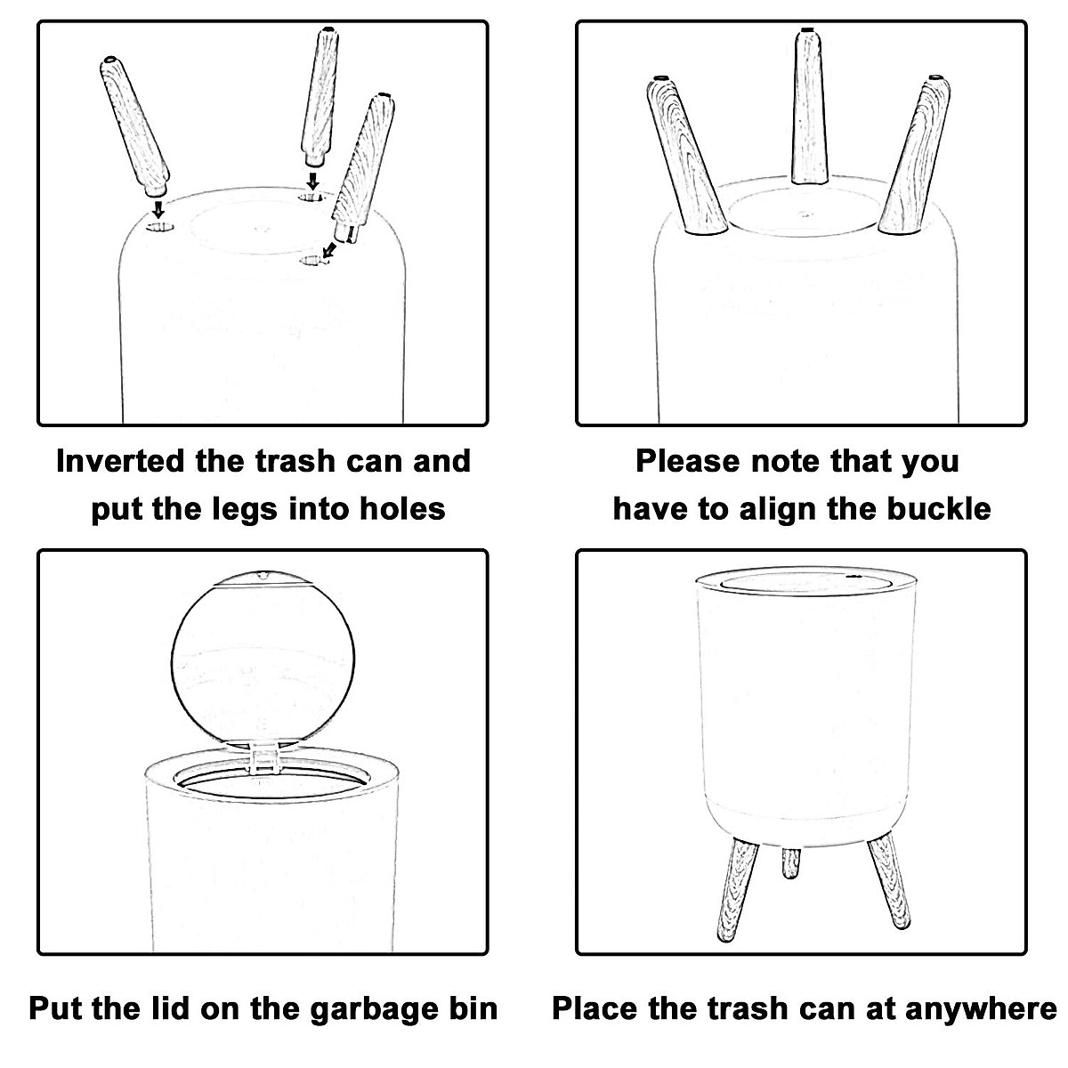 LGCZNWDFHTZ Small Trash Can with Lid for Bathroom Kitchen Office Seamless Abstract Geometric Pattern Pastel Yellow Gray White Diagonal Garbage Bin Waste Basket Decorative 1.8 gallons, 14x9inch