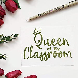 Gatichetta Self Adhesive Vinyl Craft Permanent Vinyl Roll 12" x 10ft for Cricut, Silhouette & Cameo,Matte Olive Green