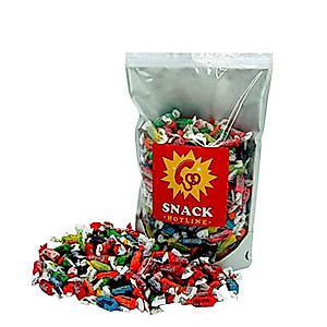 Tootsie Frooties Candy Bulk Taffy Assorted Bag (1.5 LBS) 10 Flavors Fruit Punch Grape Strawberry Green Apple Blue Raspberry Watermelon Strawberry Lemonade Lemon Lime Mango Sour Cherry | Snack Hotline