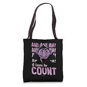 Sesame Street The Count Ah! Ah! Ah! Tote Bag