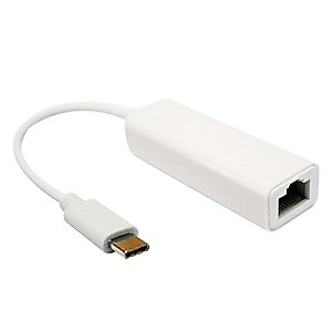 USB-C to Ethernet NIC Type-c to RJ45 LAN Network Dongle Connector, Thunderbolt 3 to Network Adapter for MacBook Pro/Galaxy Note 9 / S8 / S9 / LG V30 / Moto Cell Phone