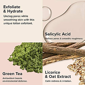 Paula's Choice SKIN PERFECTING 2% BHA Lotion Salicylic Acid Exfoliant, 3.3 Ounce Bottle Facial Exfoliator for Blackheads, Enlarged Pores, Wrinkles & Fine Lines