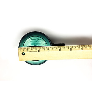 GAMA Electronics 20 oz ThermoServ Foam Insulated Coffee Mug Black/Green Two Pack