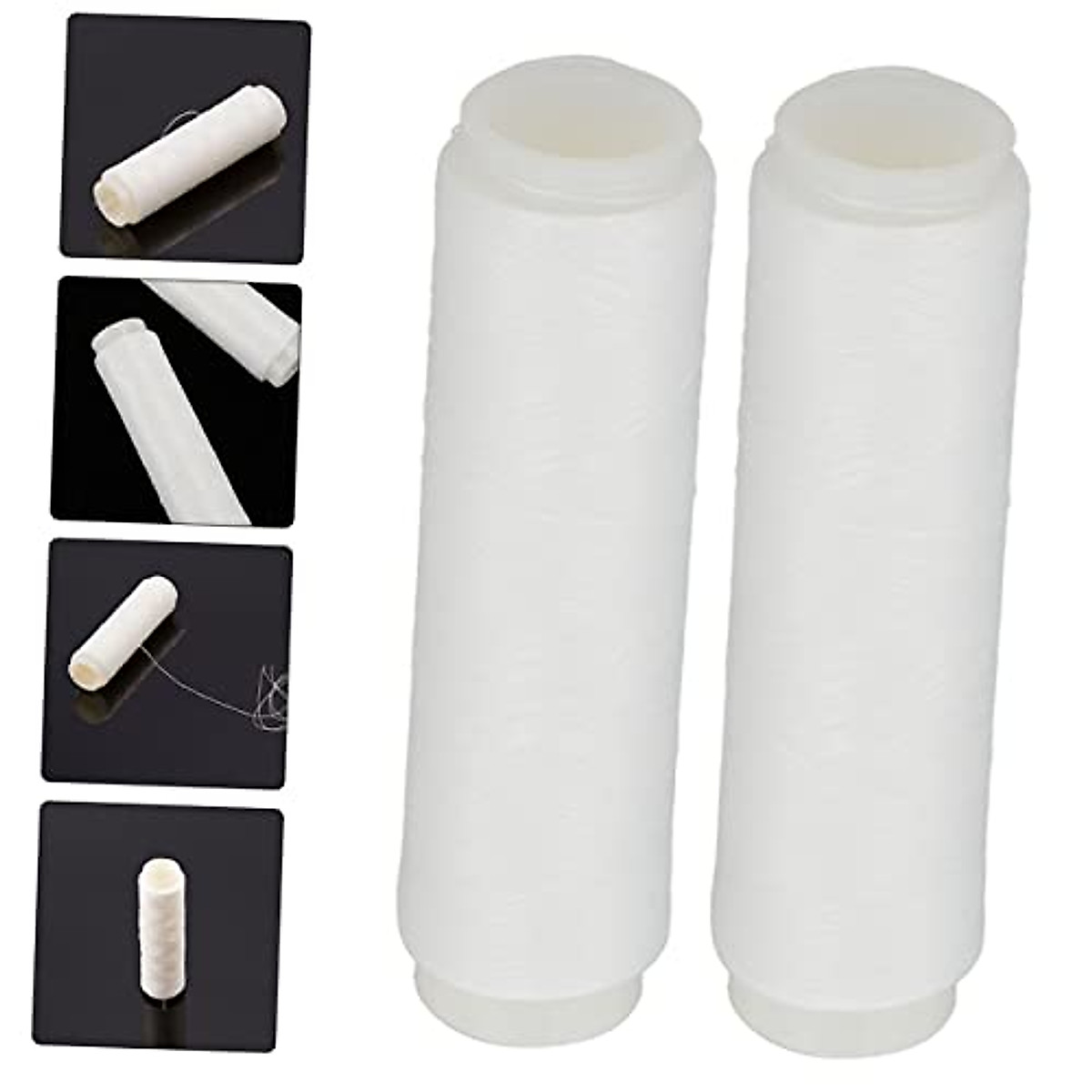 INOOMP 2 Rolls High Elastic Fishing Line Invisible Fishing Nylon Fishing Wire Fishing String Mono Fishing Line Wear-Resistant Fishing Line Portable Fishing Line Outdoor Fishing Line Braid