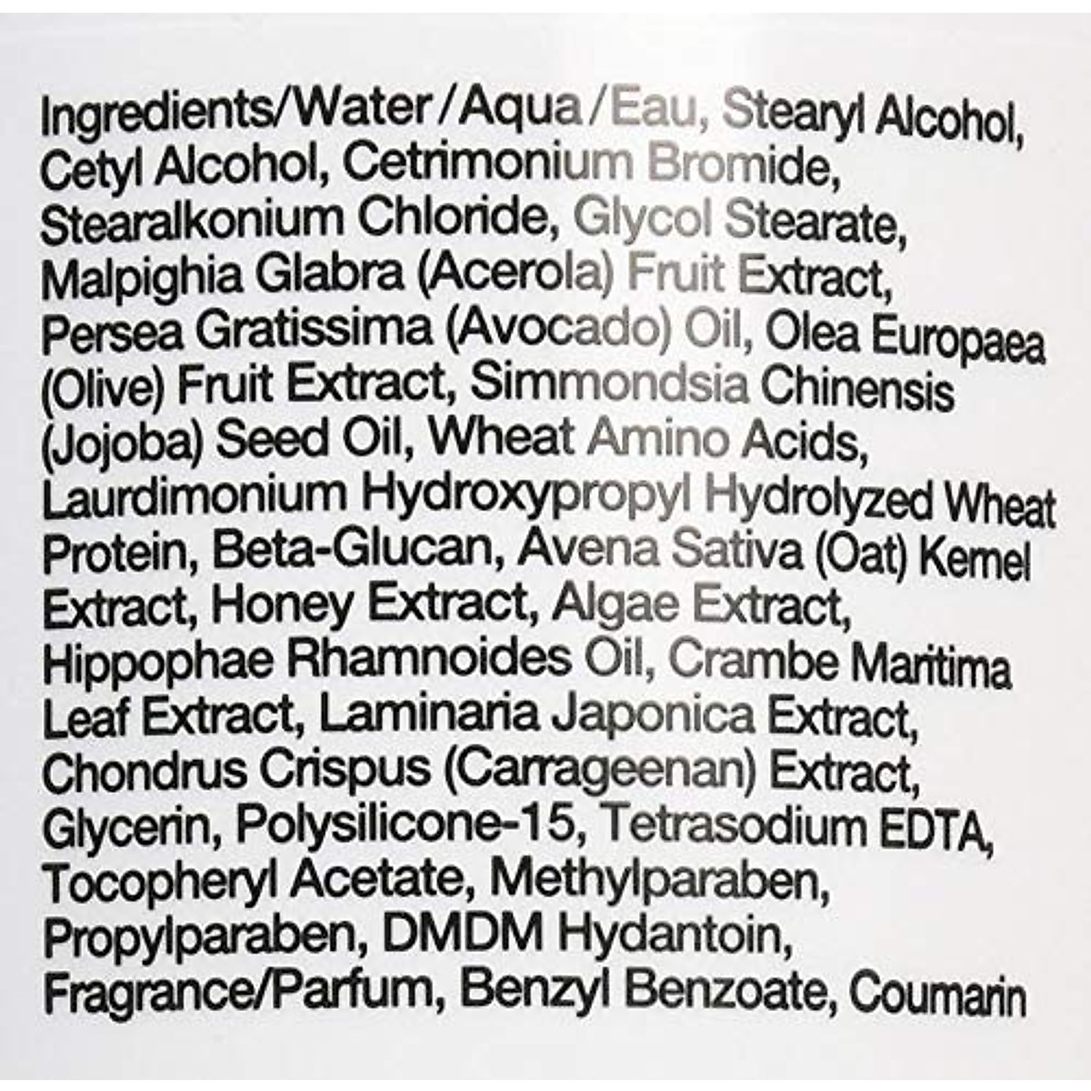 Label.m Honey and Oat Conditioner for Dry, Dehydrated Hair 33.8 Oz (1000 ml).