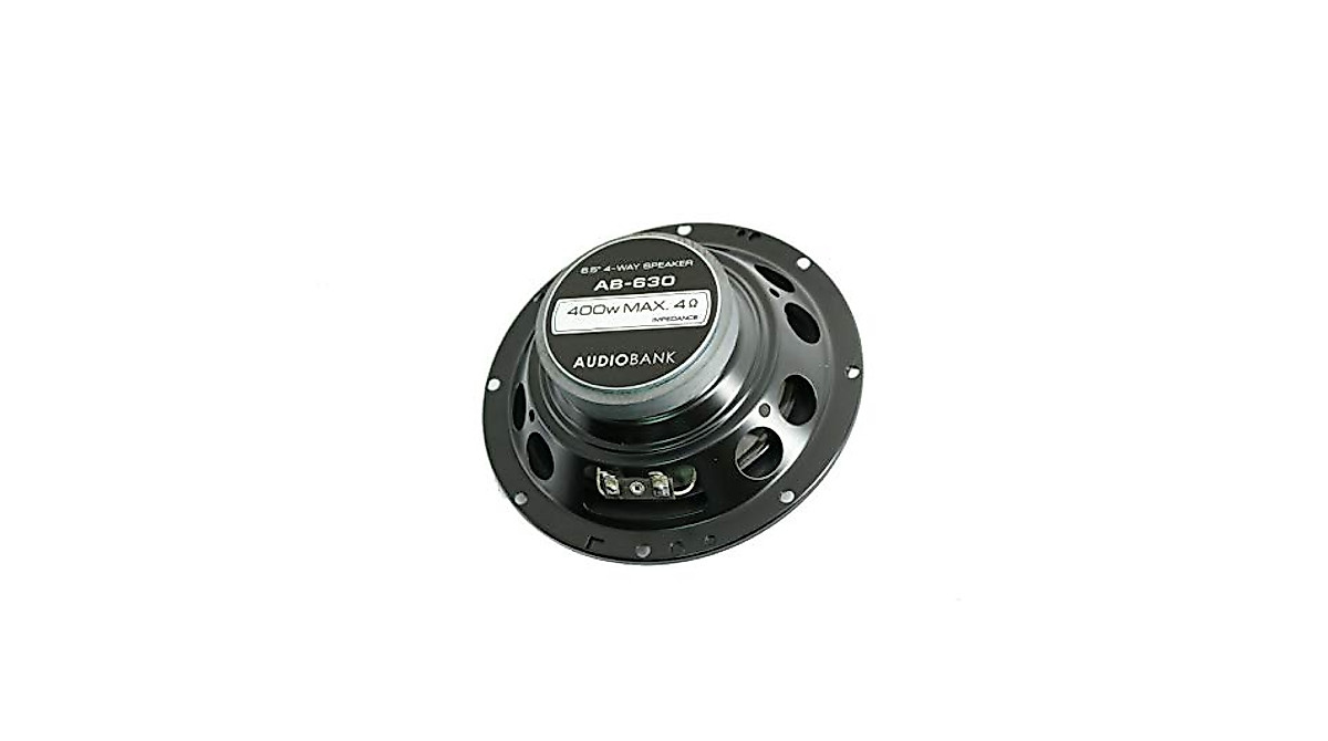Audiobank AB-630 6.5-Inch Car Speakers - Powerful 400W Stereo System