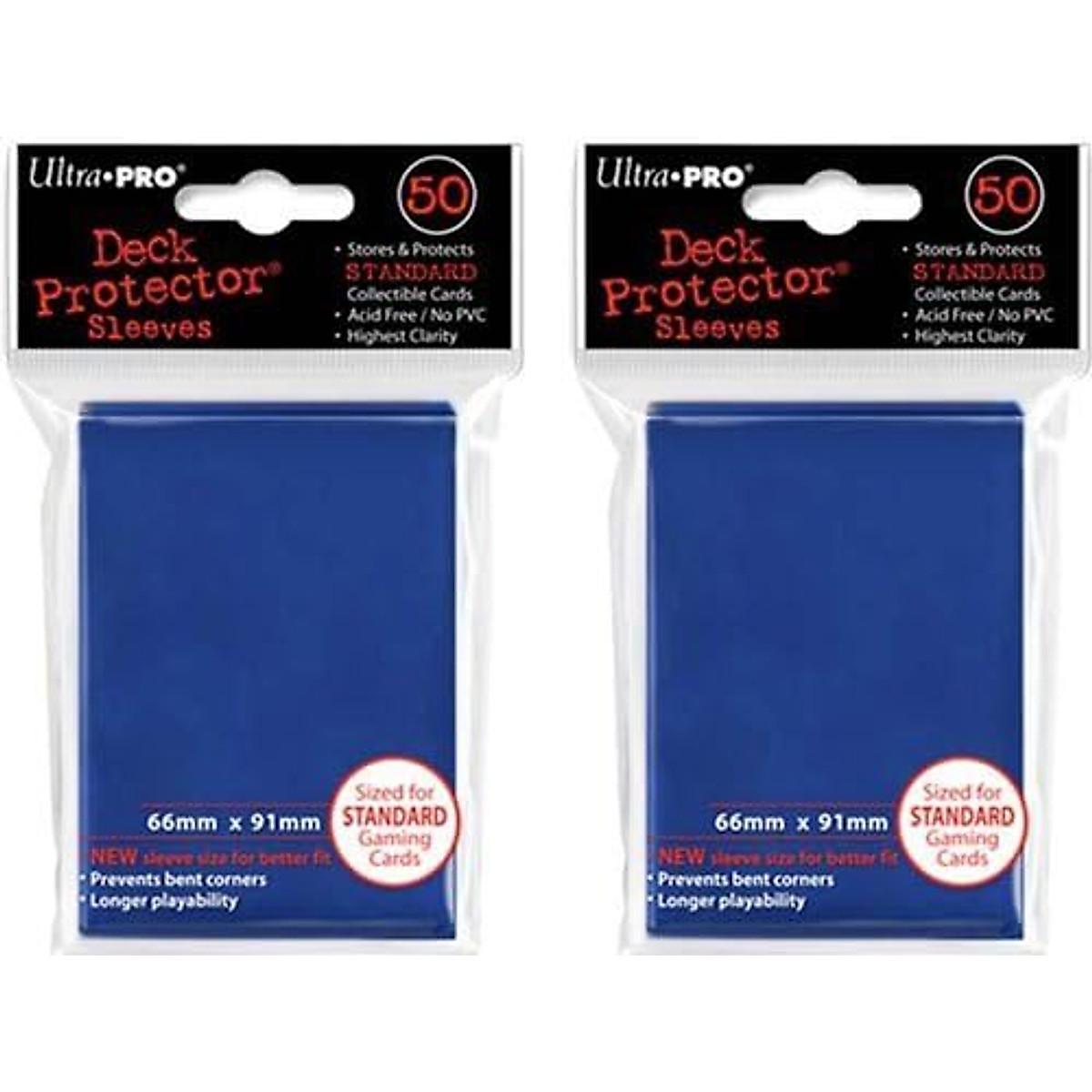 (100x) Ultra PRO Blue Deck Protectors Sleeves Standard MTG Colors