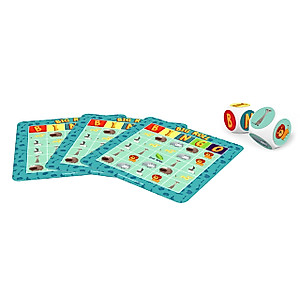 Big Roll Bingo: Safari - Take a Walk on The Wild Side by Pressman, Multi Color