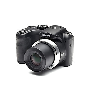Kodak PIXPRO AZ252 Point & Shoot Digital Camera with 3” LCD, Black (Renewed)