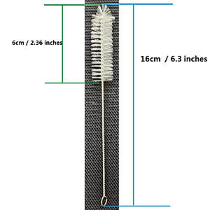 AnyBack Condiment Squeeze Bottles Pancake Batter Dispensers with Measuring Scales Sets 3 for Sauces Dressings Sculpting Modeling Decorating Crafts 8 Fl Oz